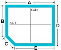Classic Square with One Cut Corner - Wholesale Spa Covers